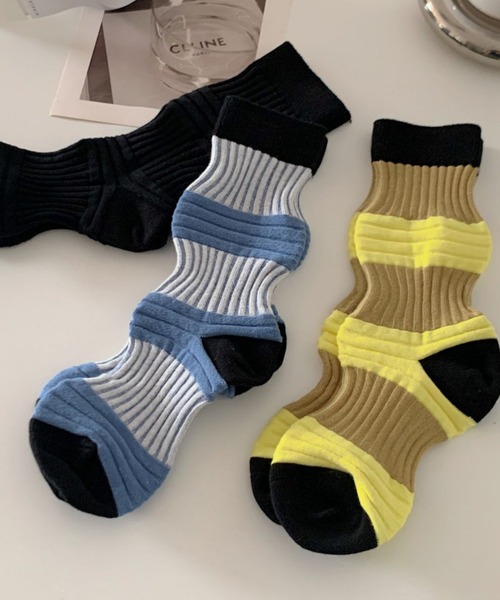 Vipoa（ヴィポア）の「MULTI COLOR DESIGN SOCKS（ソックス/靴下）」 - WEAR