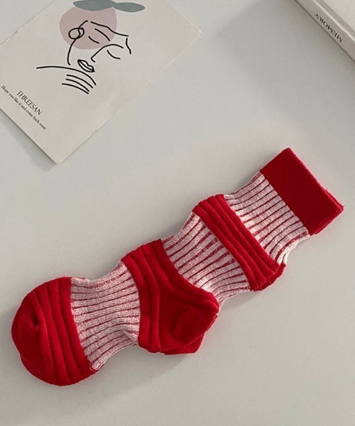 Vipoa（ヴィポア）の「MULTI COLOR DESIGN SOCKS（ソックス/靴下）」 - WEAR