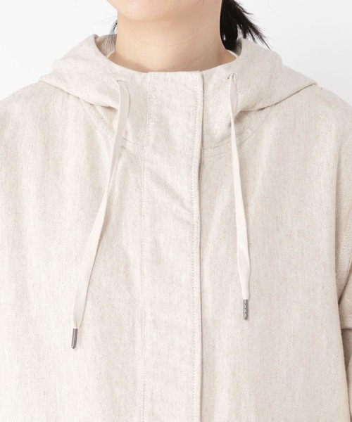 studio CLIP（スタディオクリップ）の「コットンリネンオックスフーディコート（その他アウター）」 - WEAR