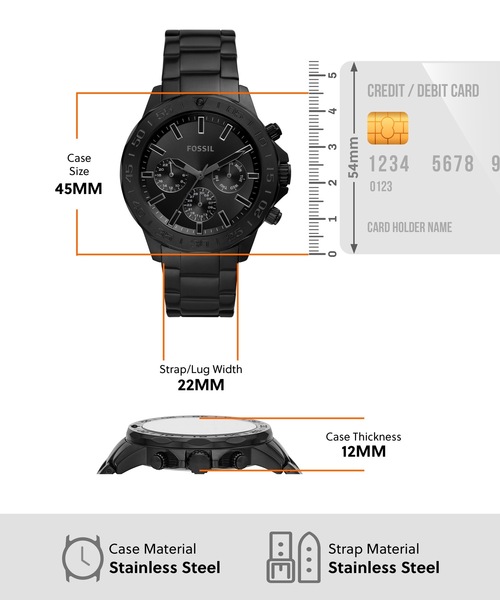 FOSSIL（フォッシル）の「Bannon BQ2587（アナログ腕時計）」 - WEAR