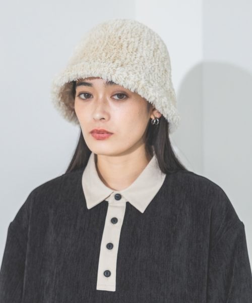 JEANASIS（ジーナシス）の「シャギーサーモHAT/147805（ハット）」 - WEAR