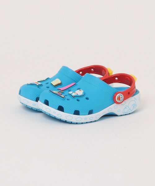 crocs クロックス 18-21 DORAEMON CLS CLG K キッズ「ドラえもん」クラシッククロッグ 211692-90H ...