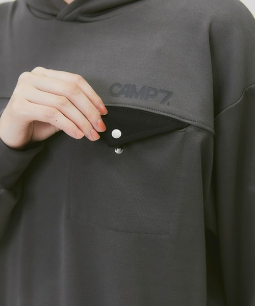 CAMP7（キャンプセブン）の「【CAMP7】エンボスパーカーワンピース（ワンピース）」 - WEAR