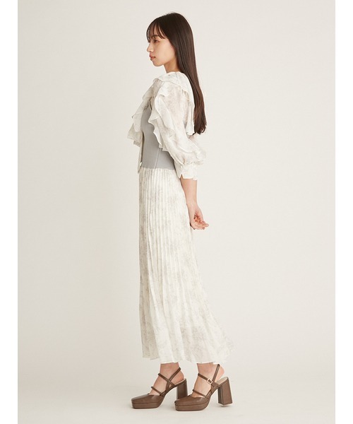 SNIDEL（スナイデル）の「リブベアワンピース（ワンピース）」 - WEAR