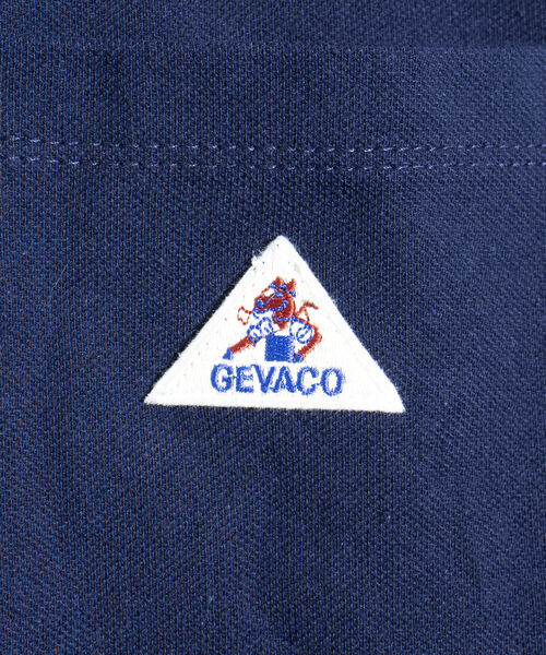 GEVACO（ゲバコ）の「【GEVACO/ゲバコ】ヘビーカノコポロシャツ 鹿の子 ワンポイントロゴ（ポロシャツ）」 - WEAR