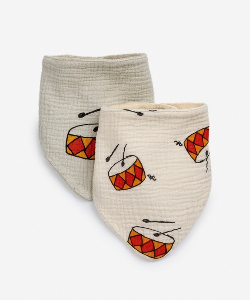BOBO CHOSES（ボボショーズ）の「Baby Play the Drum bib set（スタイ/よだれかけ）」 - WEAR