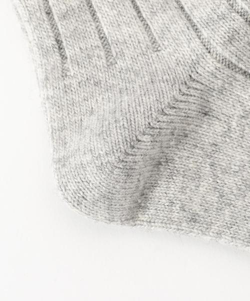 SHIPS（シップス）の「SC: HAMILTON LAMBS WOOL(ハミルトン ラムズウール)使用 リブソックス(靴下)（ソックス/靴下 ...