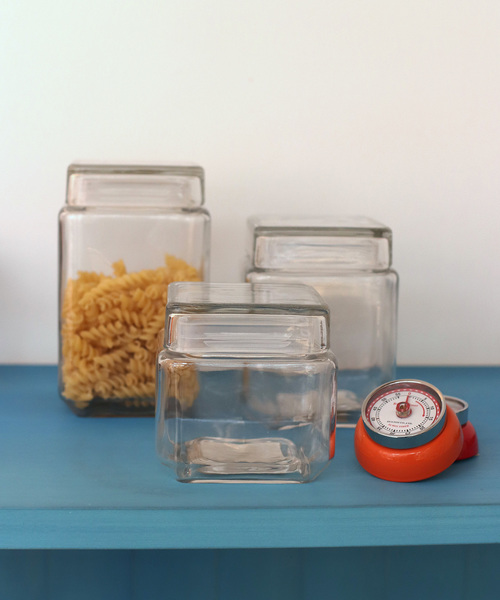 CANAL JEAN（キャナルジーン）の「DULTON(ダルトン) "SQUARE CANISTER 1L"／スクエアガラスキャニスター 1L（キッチンツール）」 - WEAR