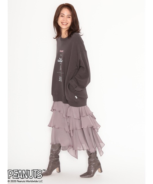 SNIDEL（スナイデル）の「【SNIDEL meets PEANUTS】スウェット（スウェット）」 - WEAR