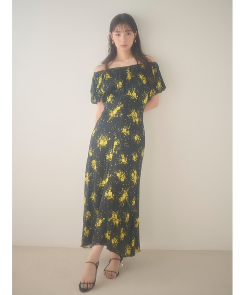 FRAY I.D（フレイアイディー）の「IPEKERパフデザインフレアワンピース（ワンピース）」 - WEAR