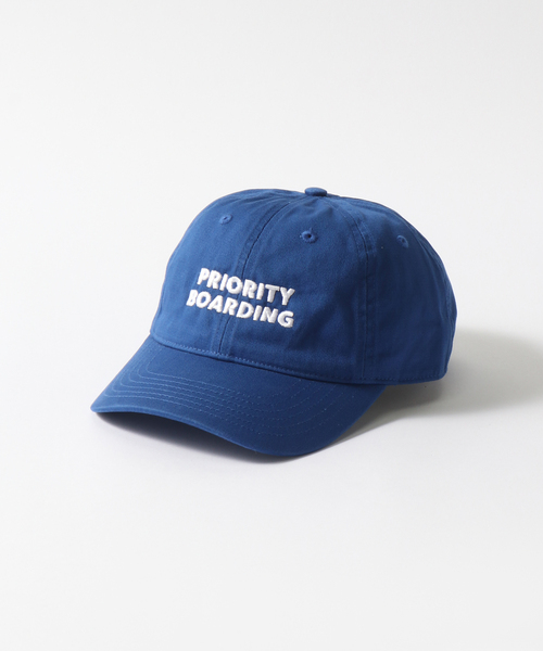 IDEA BOOKS（アイディアブックス）の「【IDEA BOOKS / アイディアブックス】PRIORITY BOARDING HAT（キャップ）」 - WEAR