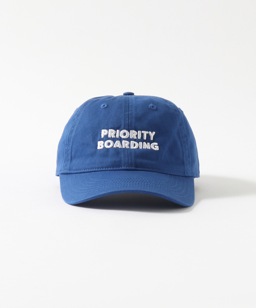 IDEA BOOKS（アイディアブックス）の「【IDEA BOOKS / アイディアブックス】PRIORITY BOARDING HAT（キャップ）」 - WEAR