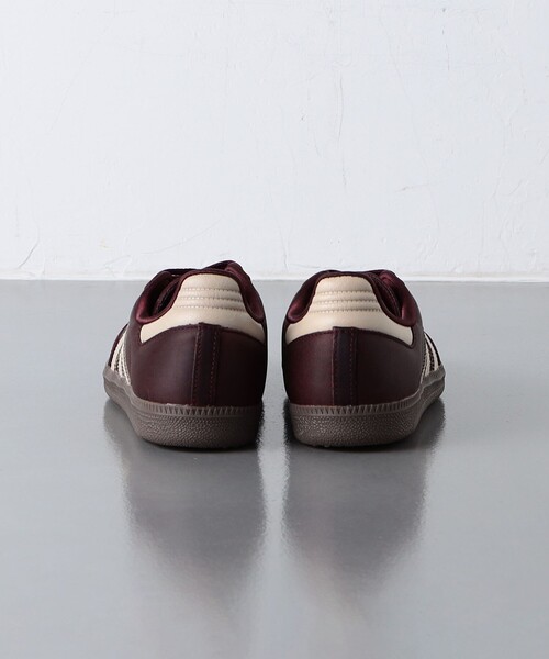 adidas（アディダス）の「＜adidas＞SAMBA OG W WINE スニーカー（スニーカー）」 - WEAR