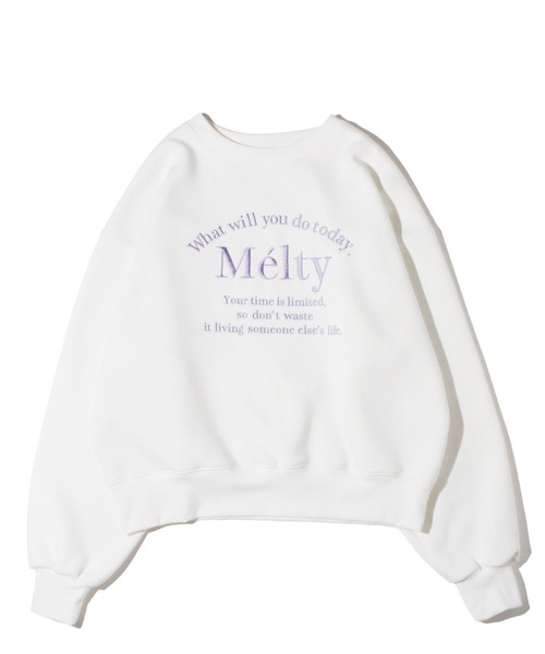 one way（ワンウェイ）の「Meltyロゴスウェット/裏起毛（スウェット）」 - WEAR