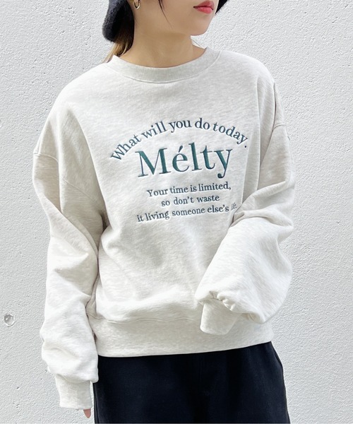 one way（ワンウェイ）の「Meltyロゴスウェット/裏起毛（スウェット）」 - WEAR