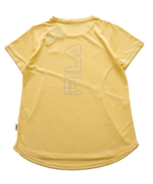 FILA（フィラ）の「FILA 吸水速乾 メッシュ素材 UVカットTシャツ（Tシャツ/カットソー）」 - WEAR