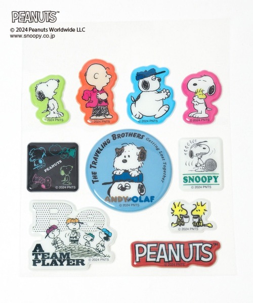 LEPSIM（レプシィム）の「【PEANUTS】ぷくぷくステッカー 103465（ステッカー/テープ）」 - WEAR