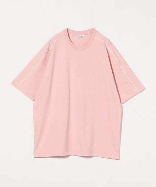 SOFTHYPHEN（ソフトハイフン）の「＜SOFTHYPHEN＞ パイピング スリーブ ビッグ Tシャツ（Tシャツ/カットソー）」 - WEAR
