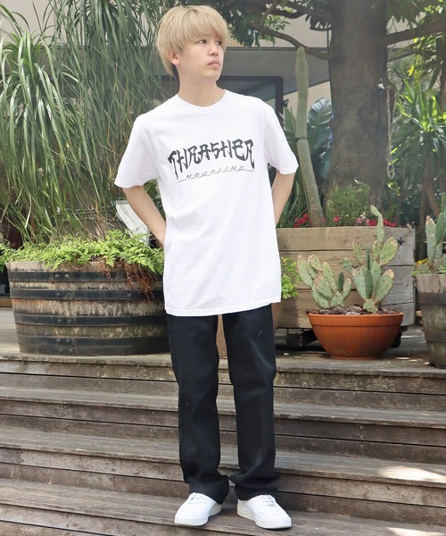 THRASHER（スラッシャー）の「THRASHER/スラッシャー SANSKRIT Style S/S TEE Tシャツ（Tシャツ ...