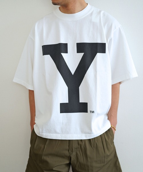 2AM（ツーエイエム）の「【The BOOK STORE ザブックストア】 YALE FRONT LOGO SS TEE 半袖（Tシャツ ...