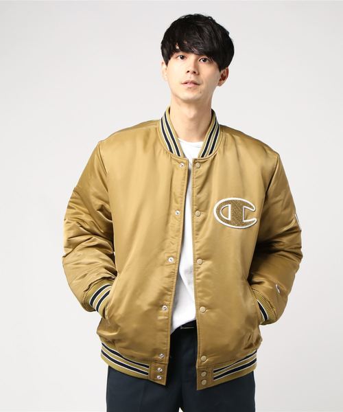 Champion（チャンピオン）の「Champion / BASEBALL JACKET（ナイロンジャケット）」 - WEAR