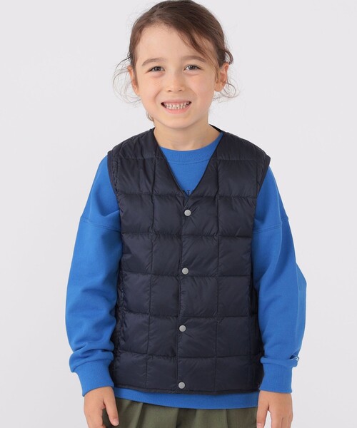*TAION:100～140cm / キッズ インナー ダウン ベスト（ダウンベスト）｜TAION（タイオン）のファッション通販 - ZOZOTOWN
