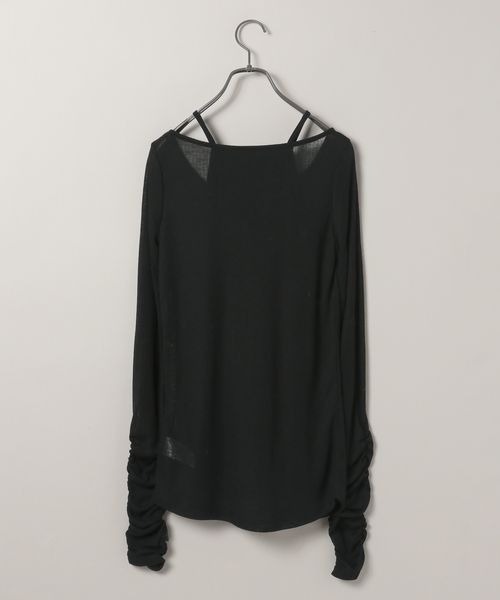 JEANASIS（ジーナシス）の「ネックレイヤード2P LS TEE（Tシャツ/カットソー）」 - WEAR