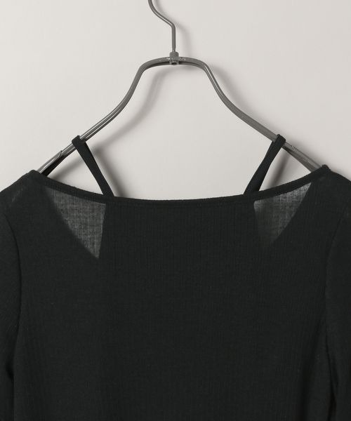 JEANASIS（ジーナシス）の「ネックレイヤード2P LS TEE（Tシャツ/カットソー）」 - WEAR