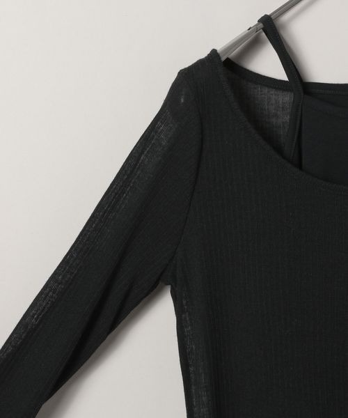 JEANASIS（ジーナシス）の「ネックレイヤード2P LS TEE（Tシャツ/カットソー）」 - WEAR