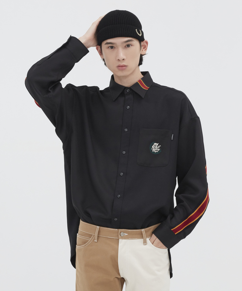 ROMANTIC CROWN（ロマンティッククラウン）の「『ROMANTIC CROWN』BACK LINE OVER FIT SHIRT ...