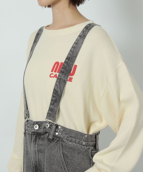 LAKOLE（ラコレ）の「2WAYデニムジャンスカ / 290786（ジャンパースカート）」 - WEAR