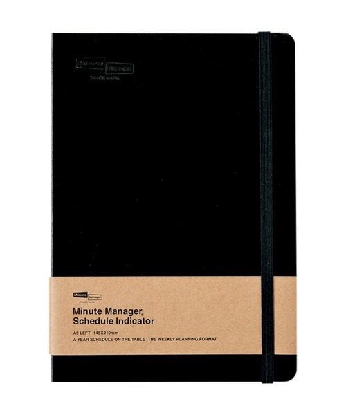 HIGHTIDE（ハイタイド）の「手帳 2025 ハイタイド 2025年3月始まり ミニットマネージャー・EX[直営店限定] (A5 レフト ウィークリー) 週間 スケジュール帳 ダイアリー ...