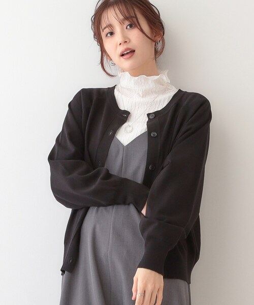 DRESKIP（ドレスキップ）の「【洗える/S-LL】前後2WAYラグランニットカーデガン（カーディガン/ボレロ）」 - WEAR