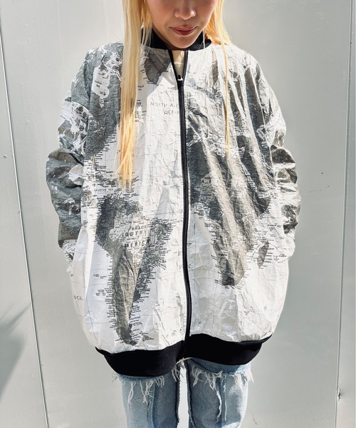 HOUSTON（ヒューストン）の「HOUSTON / TYVEK PAPER JACKET / HS51337（MA-1）」 - WEAR