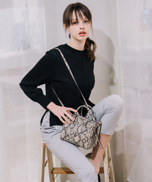 cache cache（カシュ カシュ）の「カシュカシュ cachecache / 3つ口スクエア2wayトートバッグ（トートバッグ）」 - WEAR