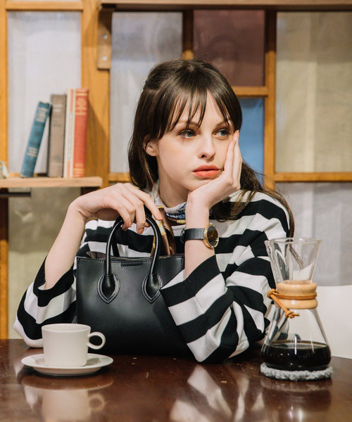 cache cache（カシュ カシュ）の「カシュカシュ cachecache / 3つ口スクエア2wayトートバッグ（トートバッグ）」 - WEAR