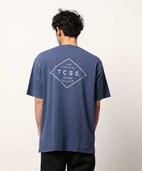 TCSS（ティーシーエスエス）の「LOGO/Critical Slide(クリティカルスライド)(TCSS):ティーシーエスエス半袖Tシャツ ...