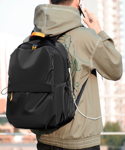 SETUP7（セットアップセブン）の「【SETUP7】USBポート付き配色カラーバックパック KNF（バックパック/リュック）」 - WEAR