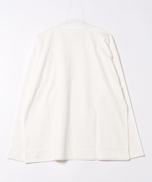 Revo.（レボ）の「Revo. 度詰め 10/-OE 天竺 ボートネック ロングスリーブTシャツ（Tシャツ/カットソー）」 - WEAR