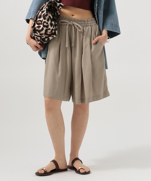 BAYFLOW（ベイフロー）の「テンセル(TM)ショートパンツ（その他パンツ）」 - WEAR