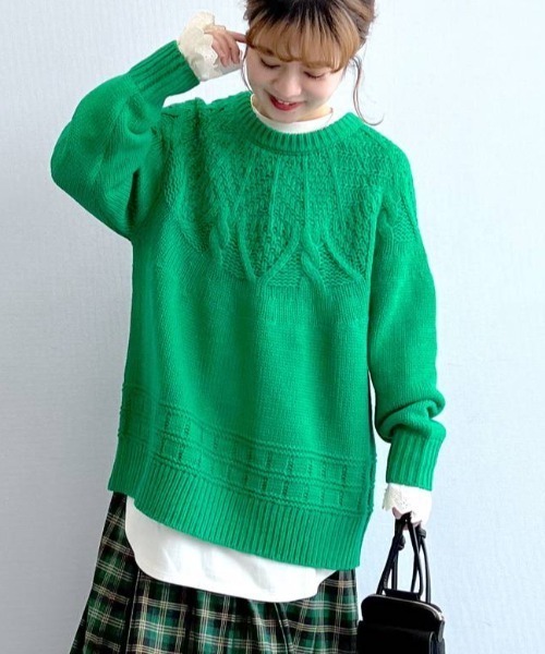 【ブランド古着】長袖ニット（ニット/セーター）｜studio CLIP（スタディオクリップ）のファッション通販 - ZOZOUSED