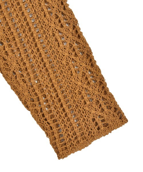 OUTERSUNSET（アウターサンセット）の「openwork stitching pullover（ニット/セーター）」 - WEAR