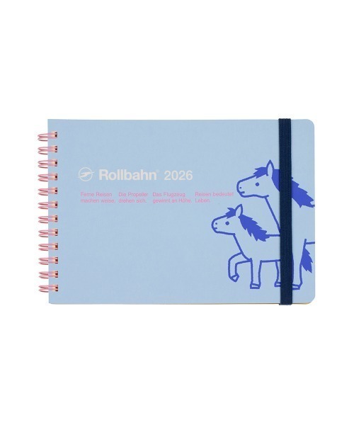 Rollbahn（ロルバーン）の「【2026年版／2025年10月始まり手帳】ロルバーンダイアリー ポニー 横型 L（手帳/メモ帳）」 - WEAR