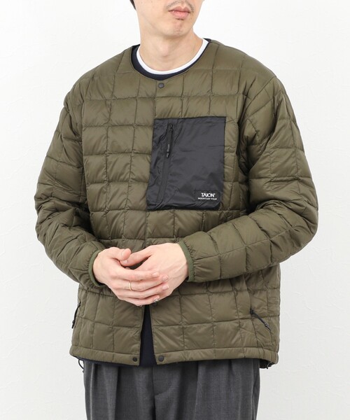【セール】【TAION/タイオン】MOUNTAIN C NECK LIGHT DOWN JACKT 25AW（ダウンジャケット/コート ...