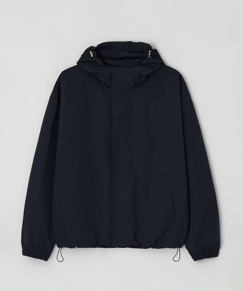 Hood windbreaker jacket black（ナイロンジャケット）｜NUS（ナス）のファッション通販 - ZOZOTOWN