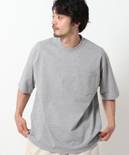 BASECONTROL（ベースコントロール）の「 日本製 JAPAN MADE 体温調整加工 コットン半袖Tシャツ（Tシャツ/カットソー）」 - WEAR
