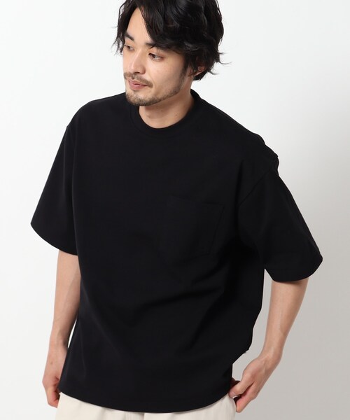 BASECONTROL（ベースコントロール）の「 日本製 JAPAN MADE 体温調整加工 コットン半袖Tシャツ（Tシャツ/カットソー）」 - WEAR