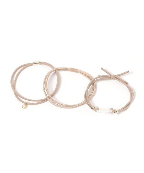 tiny tiny（ティニーティニー）の「ミニリボン3SETヘアゴム [tiny tiny(ティニーティニー)]（ヘアゴム）」 - WEAR