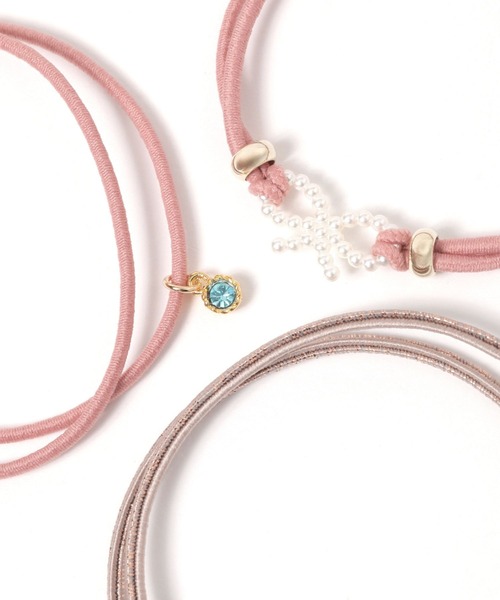 tiny tiny（ティニーティニー）の「ミニリボン3SETヘアゴム [tiny tiny(ティニーティニー)]（ヘアゴム）」 - WEAR