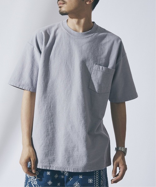 CalCru（カルクルー）の「【CAL CRU/カルクルー】 RIDGE ポケットTシャツ（Tシャツ/カットソー）」 - WEAR